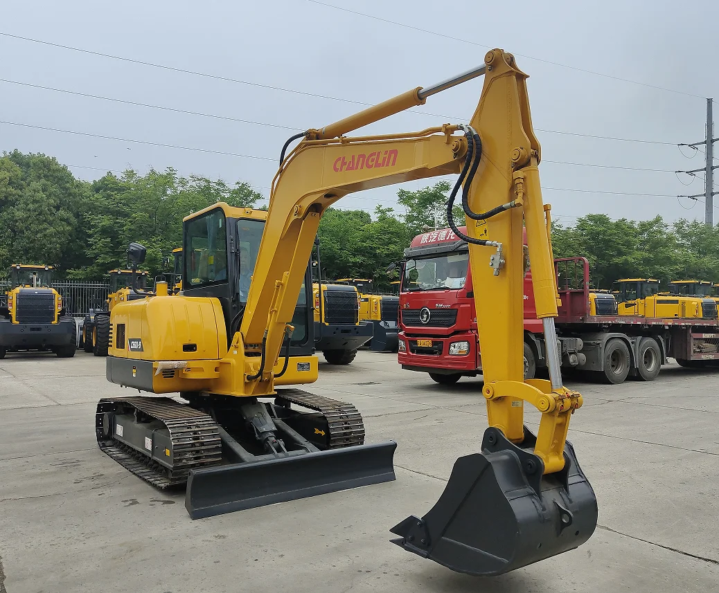 Mini Excavator 6 Ton Sinomach Changlin Crawler Excavator Mini Excavator ...