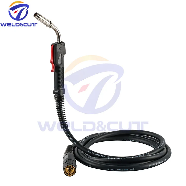 OXIMIG SBME125 Air Cooled MIG Welding Torch 250A 5m Euro Connector for ...