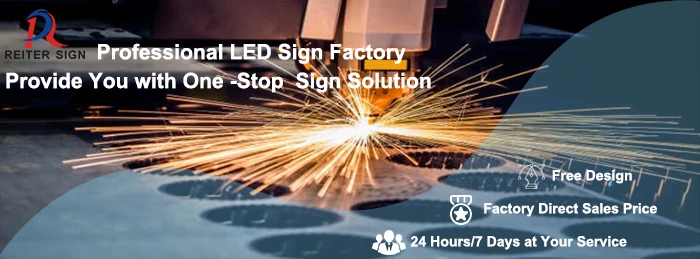 Outdoor CNC LED Backlit Acrylic 3D Letter Signs for Shop