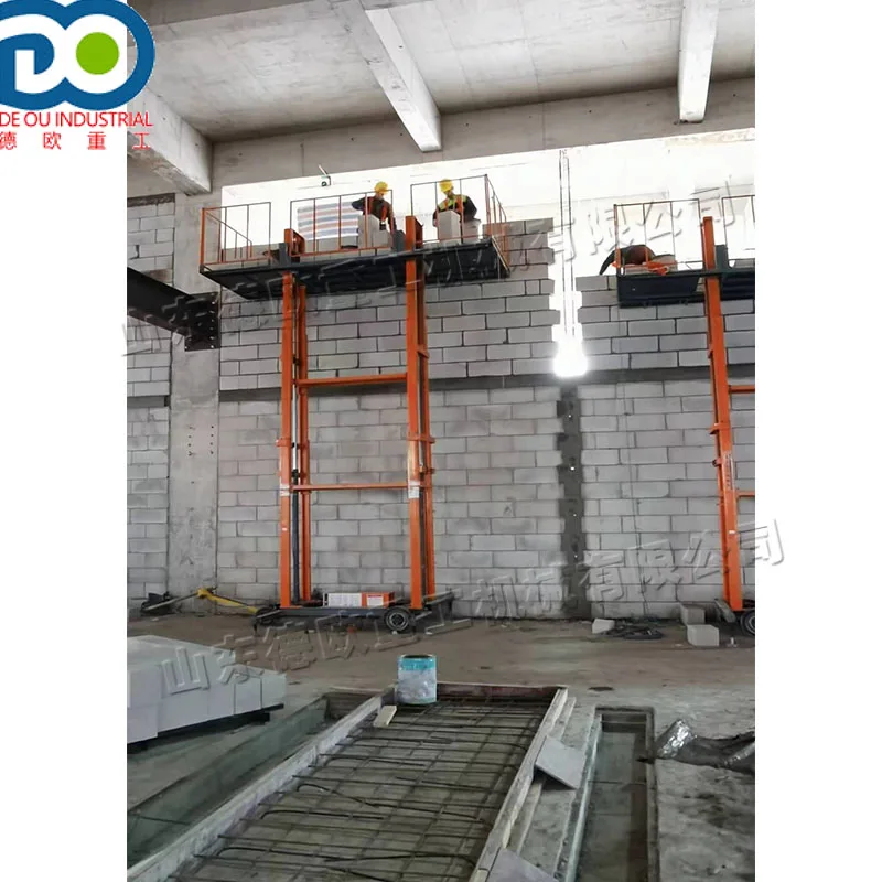 220v Mobile Scaffolding Electric Wall Construction Car Lifting Wall ...