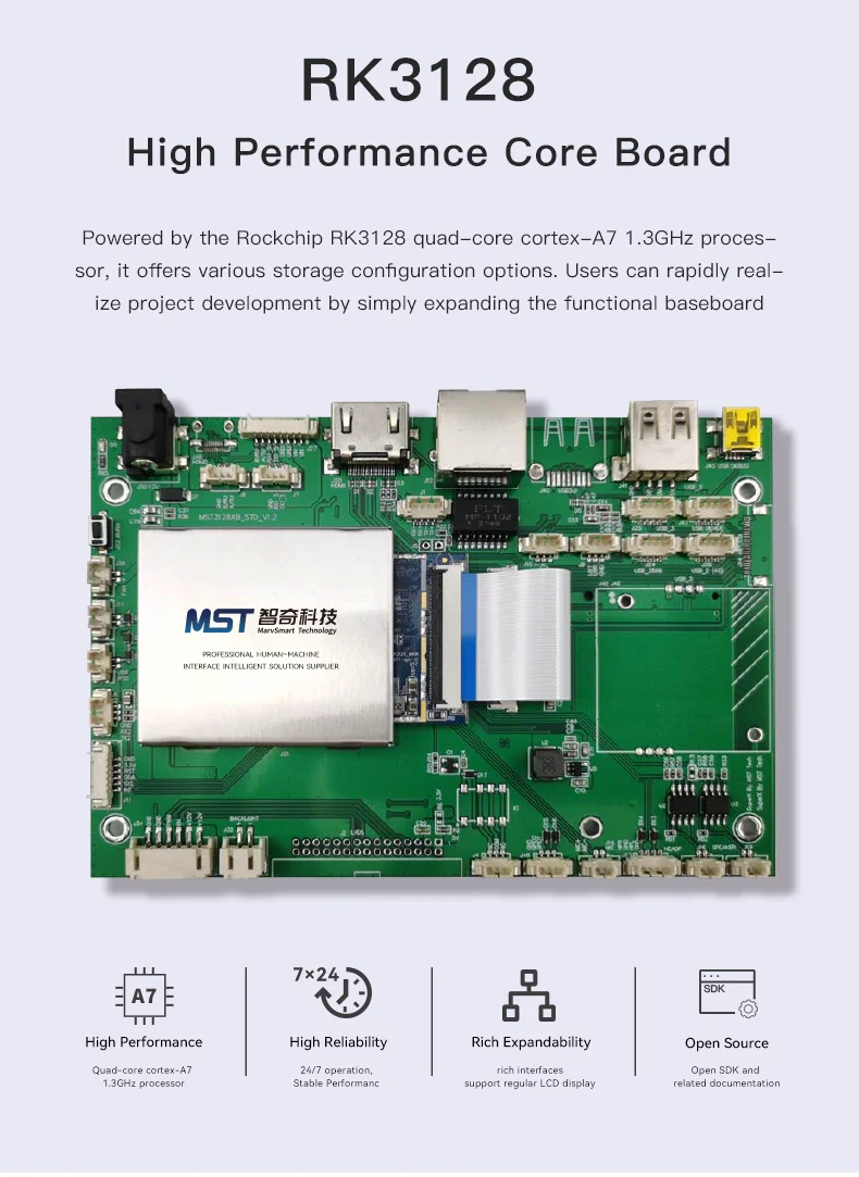 Rockchip Rk3128xb Motherboards For All In One Touch Screen Industrial ...