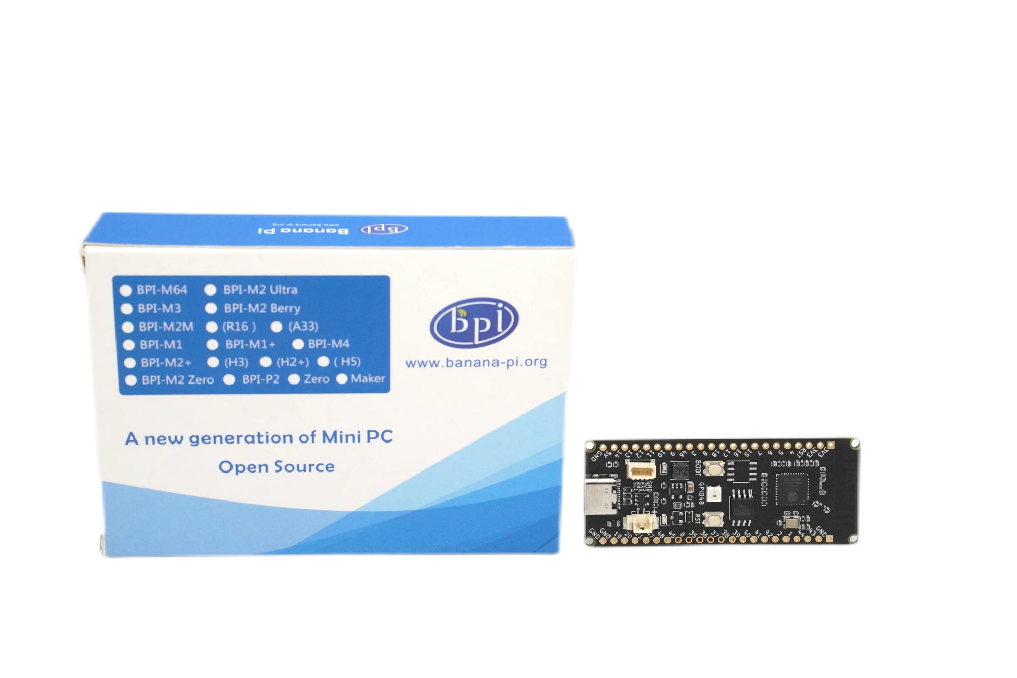 바나나 파이 Bpi Leaf S3 Esp32 S3 Led 아웃 36 사용 가능한 Gpios 저전력 하드웨어 디자인 Buy Bpi Leaf S3설계되었습니다 Iot 개발