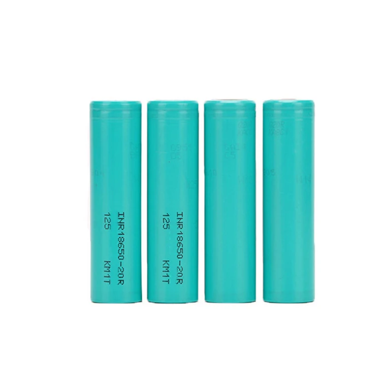 High Amp 3.7V 2000mAh Inr18650 20R Cylindrical Lithium Ion 18650 ...