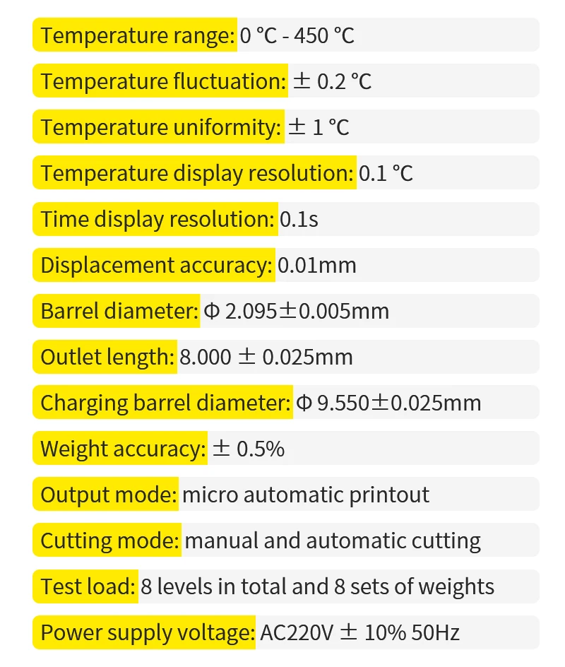 Iso 1133 Melt Flow Indexers Lab Plastic And Rubber Melt Flow Rate Meter ...