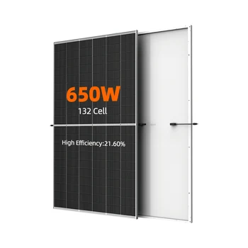 Trina Solar 640w 645w 650w 655w 660w Half Cell Pv Solar Panel For Utility - Buy Trina Solar 650w ...