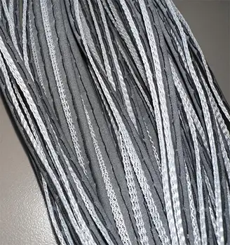 Customizable Reflective Grey Webbing High Visibility Silver Reflective ...