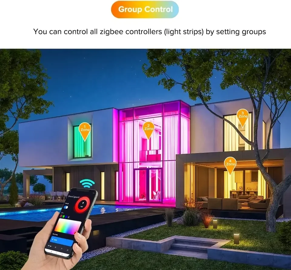 Factory Recommended Quality Products App Control Zigbee 3.0 Single ...