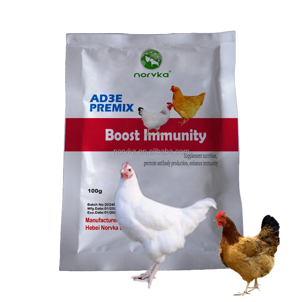 Poultry Immunity Boost Vitamin Chicken Feed Concentrate Premix Growth ...