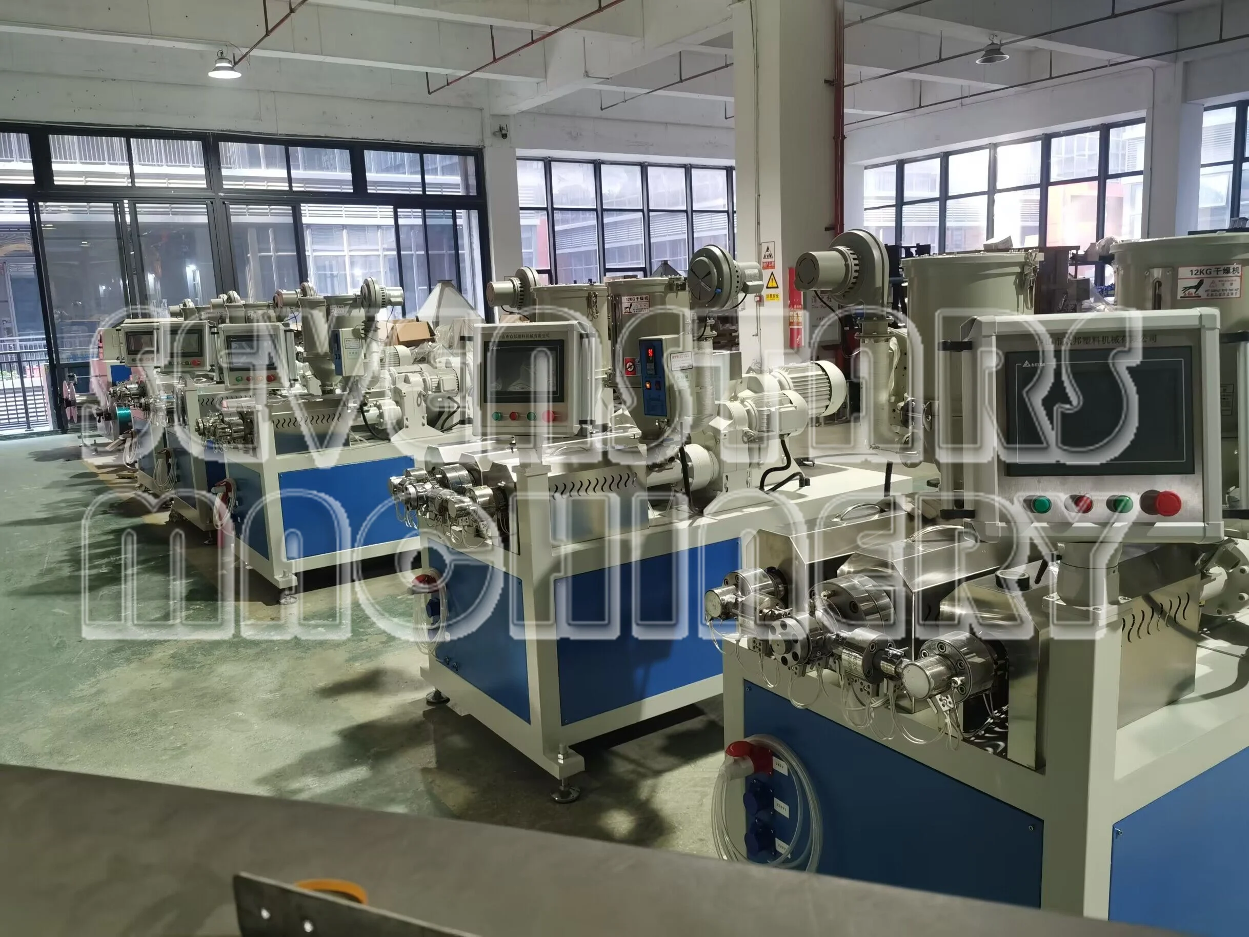 Sevenstars PP PE Imitate Rattan Extrusion Machine Two Color Rattan ...