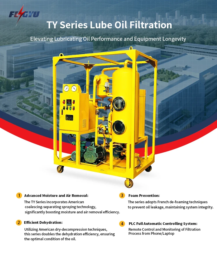 High Quality Lube Oil Filtration Machine - ISO CE Certified