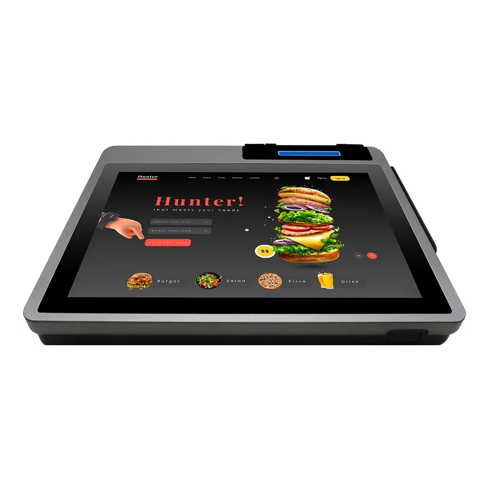 Restaurant Food Order POS Machine Z100 Dual Screen 10.1 Inch