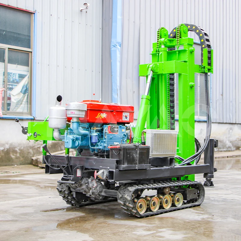 Ground screw machine pile driver photovoltaic pile driver machine mini ...