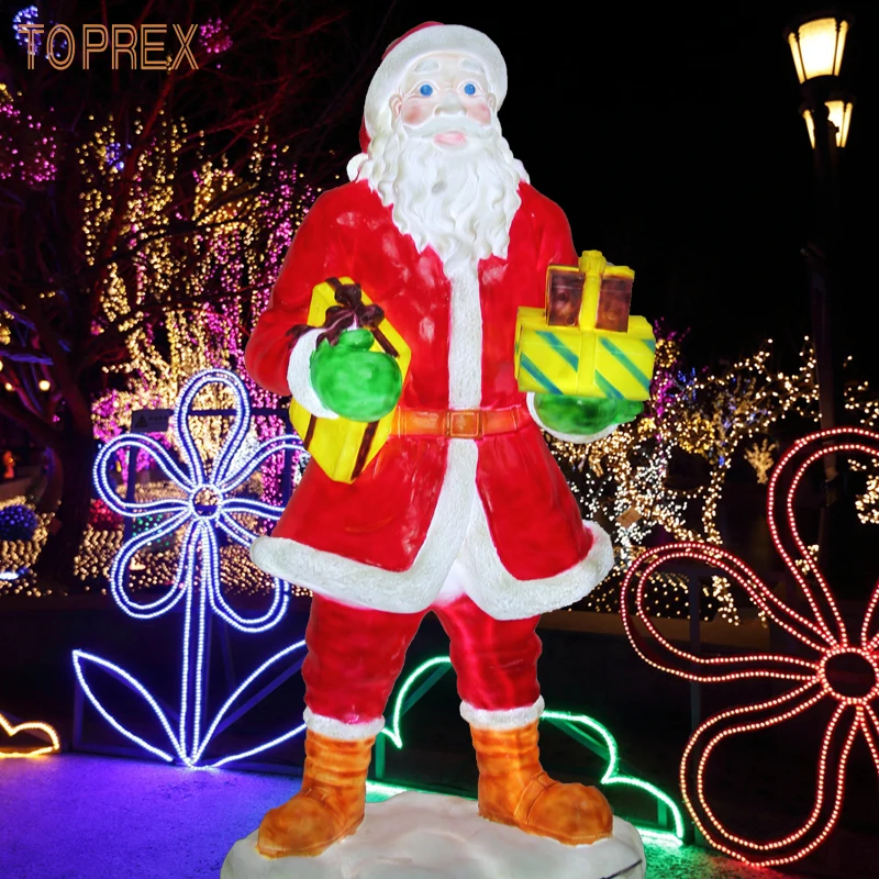 Cheap Large-sized LED Personalized Christmas Resin Jewelry 3D Vertical ...