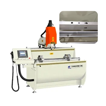 Aluminum Profiles Cnc Vertical Drilling Milling Machine For Lock Hole ...