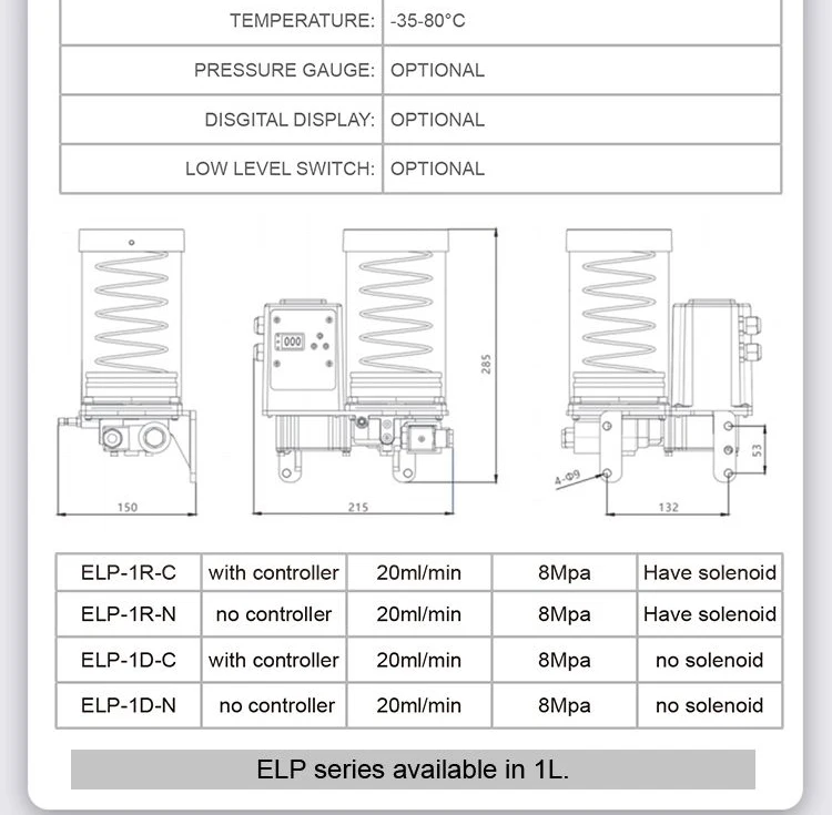 1L Automatic Grease Pump - Efficient Lubrication Solutions