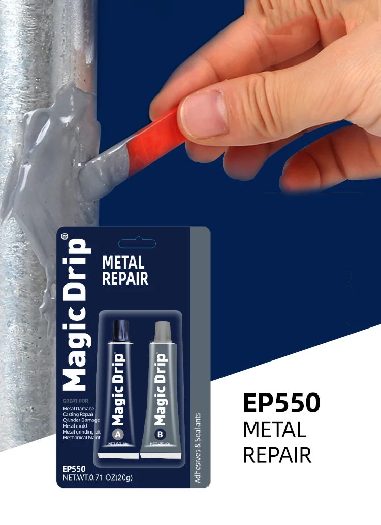 Colle Ab Adhésive En Acier Liquide,Adhésif Ab À Deux Composants,1 Pièce ...