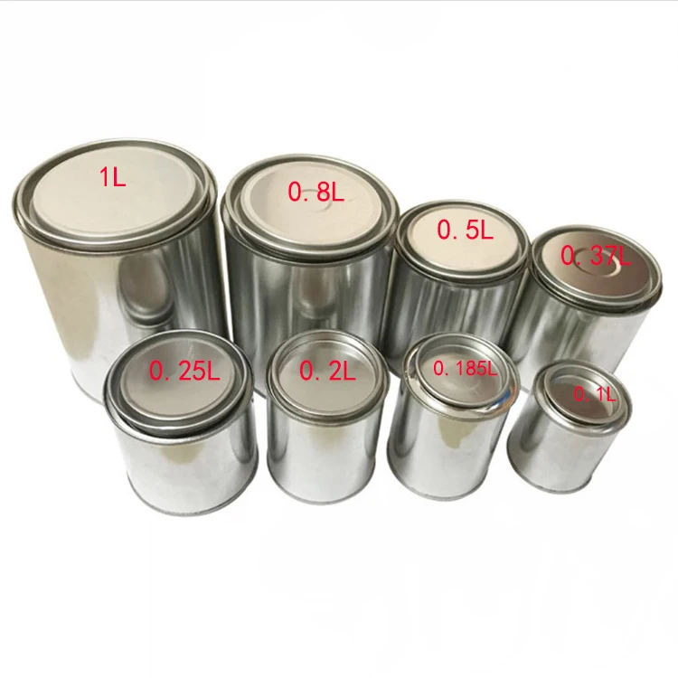 Wholesale Lever Lid Metal Round Packing for Glue & Coating