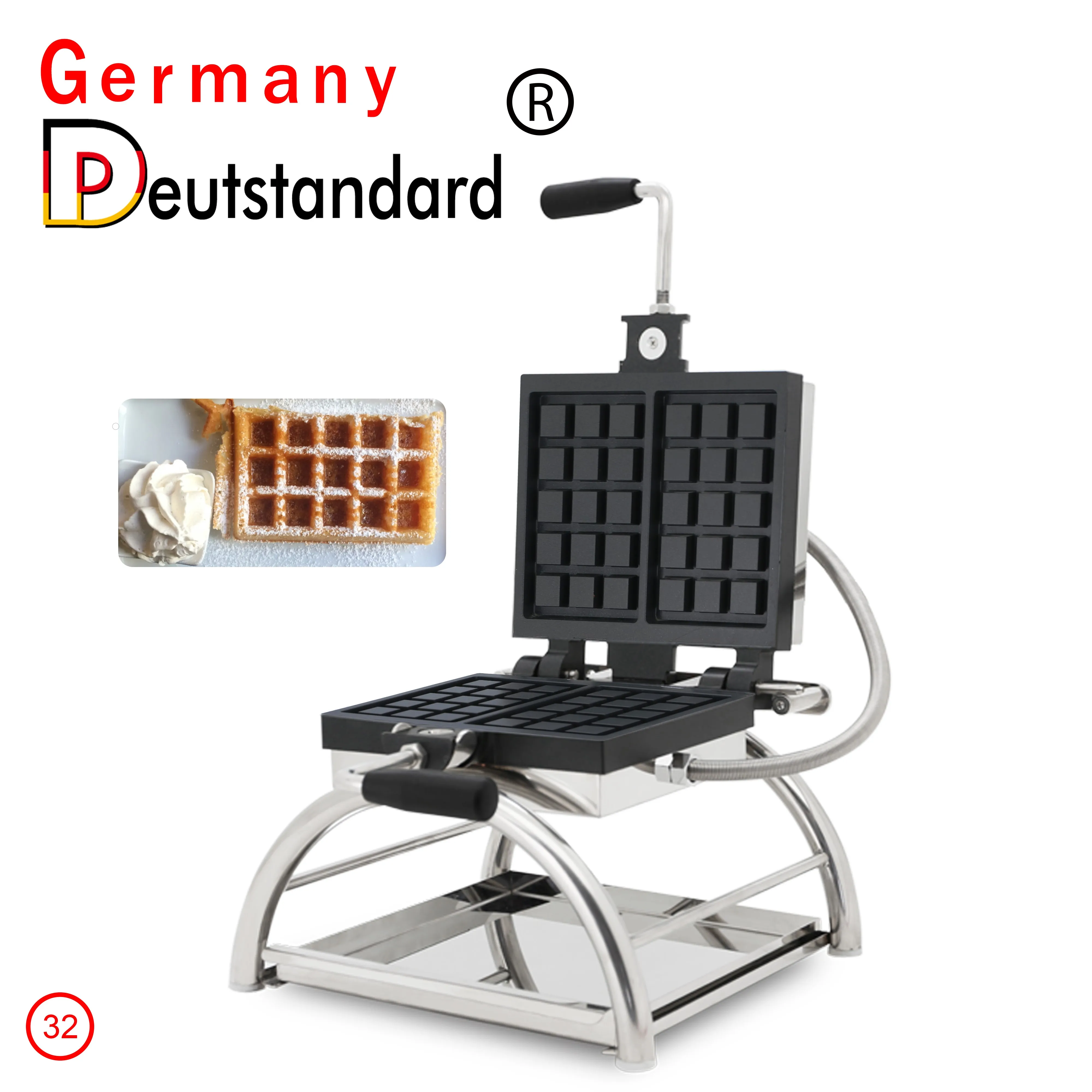 Germany Deutstandard NP-32 Belgian Waffle Maker - Durable & Efficient