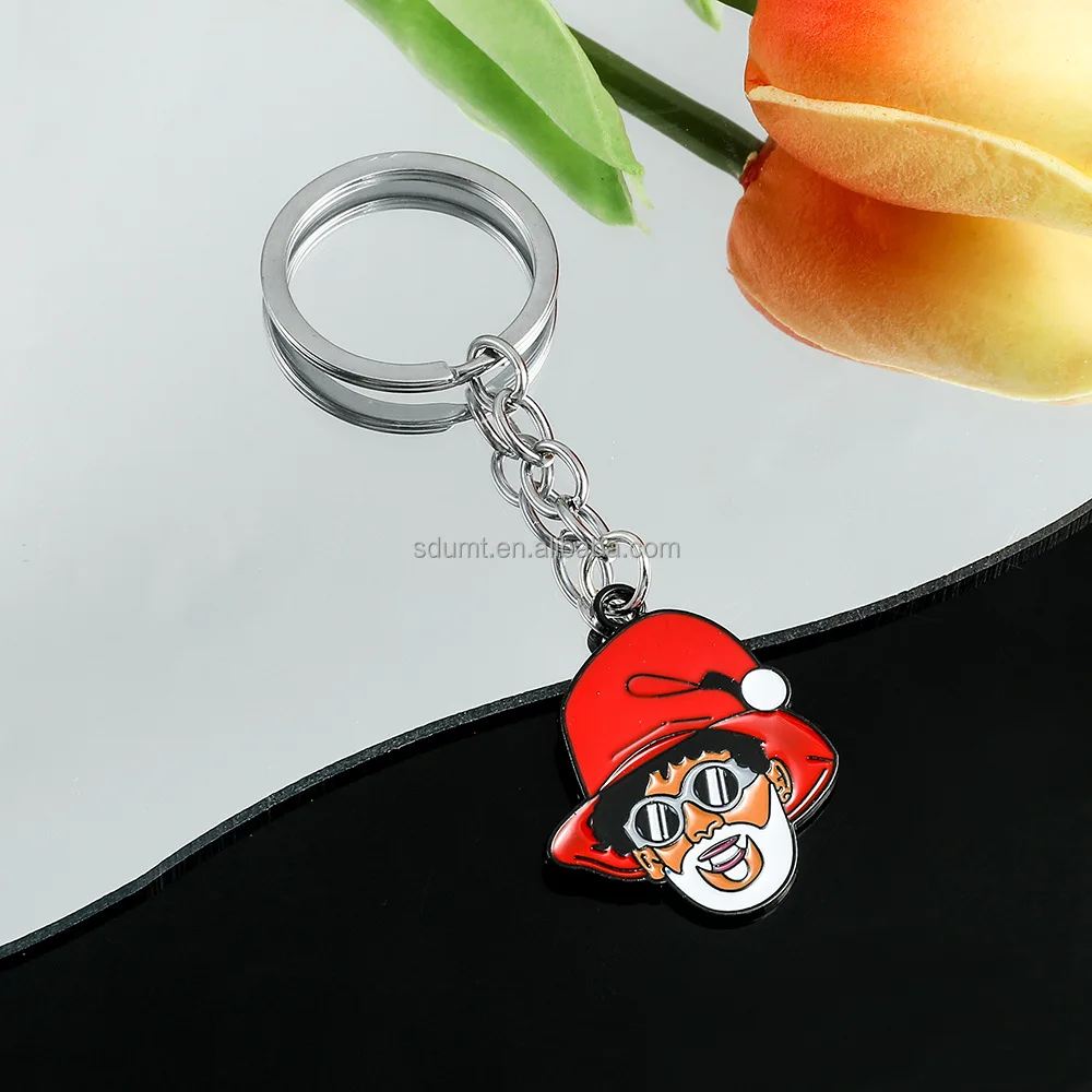 Bad Rabbit Keychain Souvenir Pendant Bad Rabbit Bag Key Chain Ornament ...