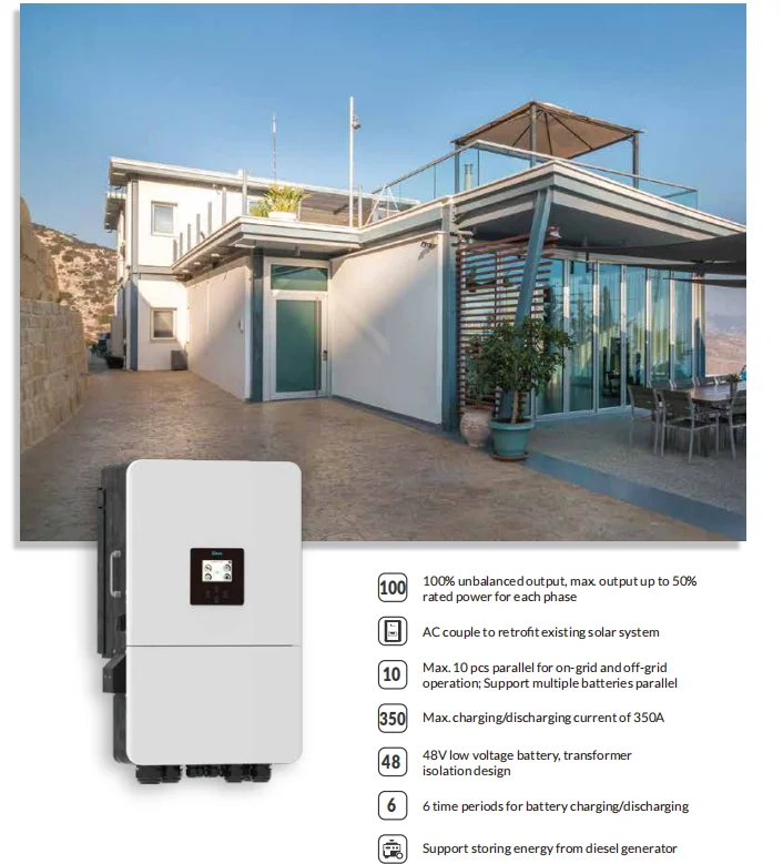 Deye Inverter with Transformer Isolation Design 16KW Three Phase Hybrid ...