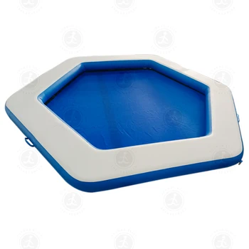 2024 New Design Summer Vacation Inflatable Hexagonal Dock Floating ...