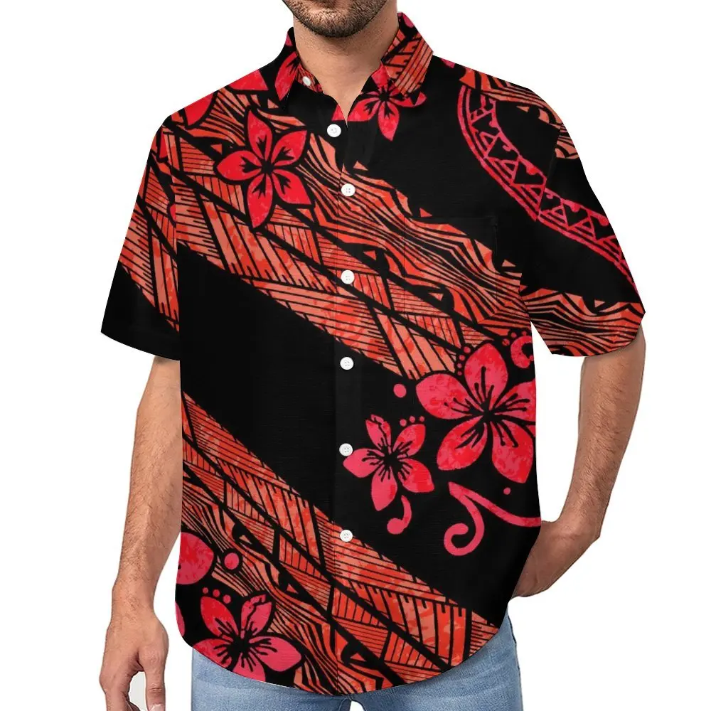 Polynesian Tribal Clothing Tapa Masi Clothes Print Custom Hawaiian ...