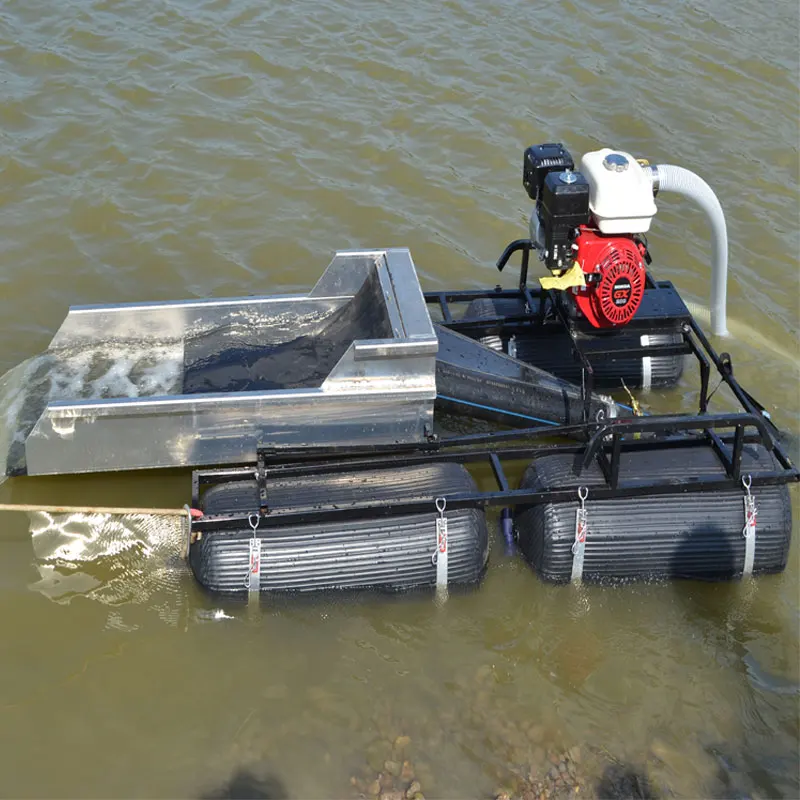 Portable Gold Dredge Suction Washing Plant - Easy to Operate