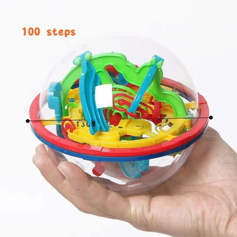 Maze Ball 100 Barriers Maze Puzzle Game Intellect 3D Labyrinth Magic ...