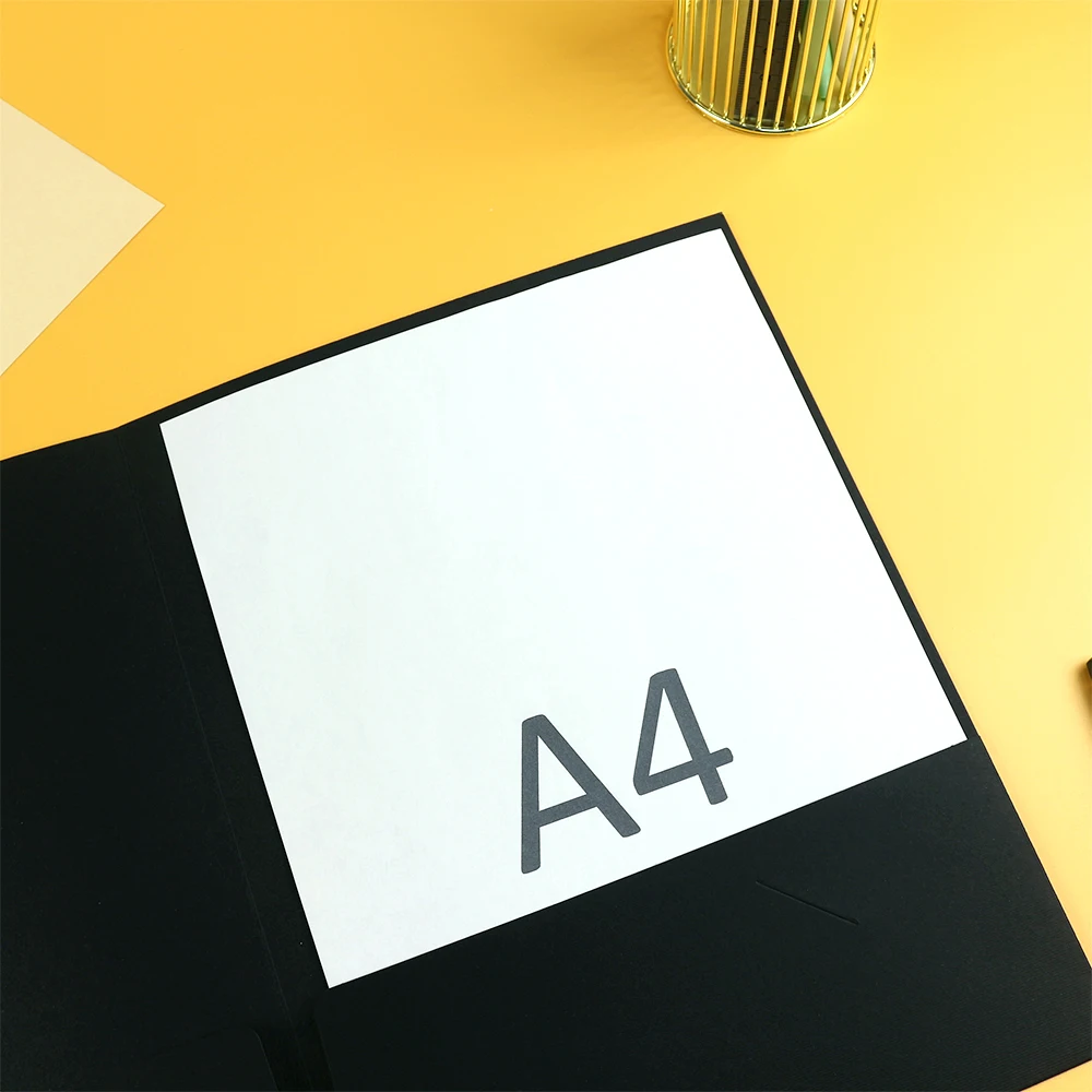 Wholesale Customized File Paper Folder A4 Size - Promote with Style