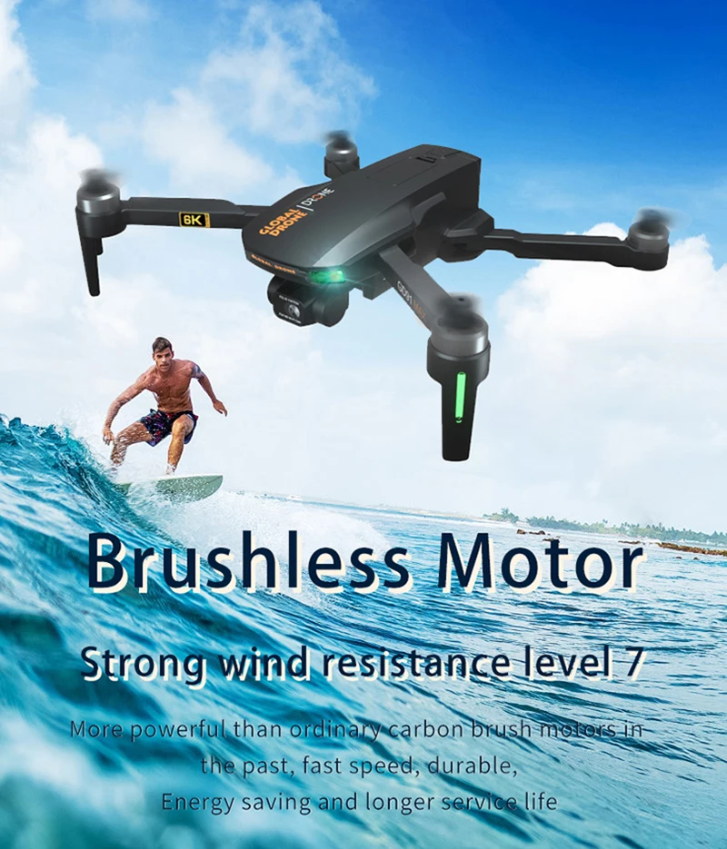 GD91 MAX Drone - 6K Camera, GPS, 1.2km Range, 3-Axis Gimbal, 25 Min ...