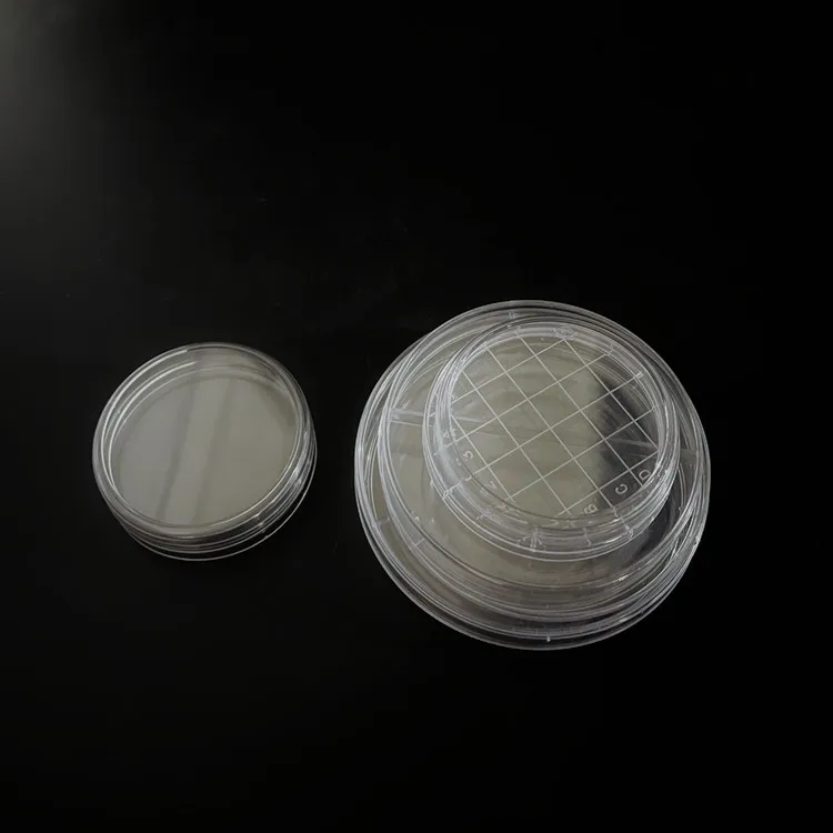 Piring Petri Plastik Laboratorium 75Mm, Dudukan Makanan Petri Isi 75Mm ...