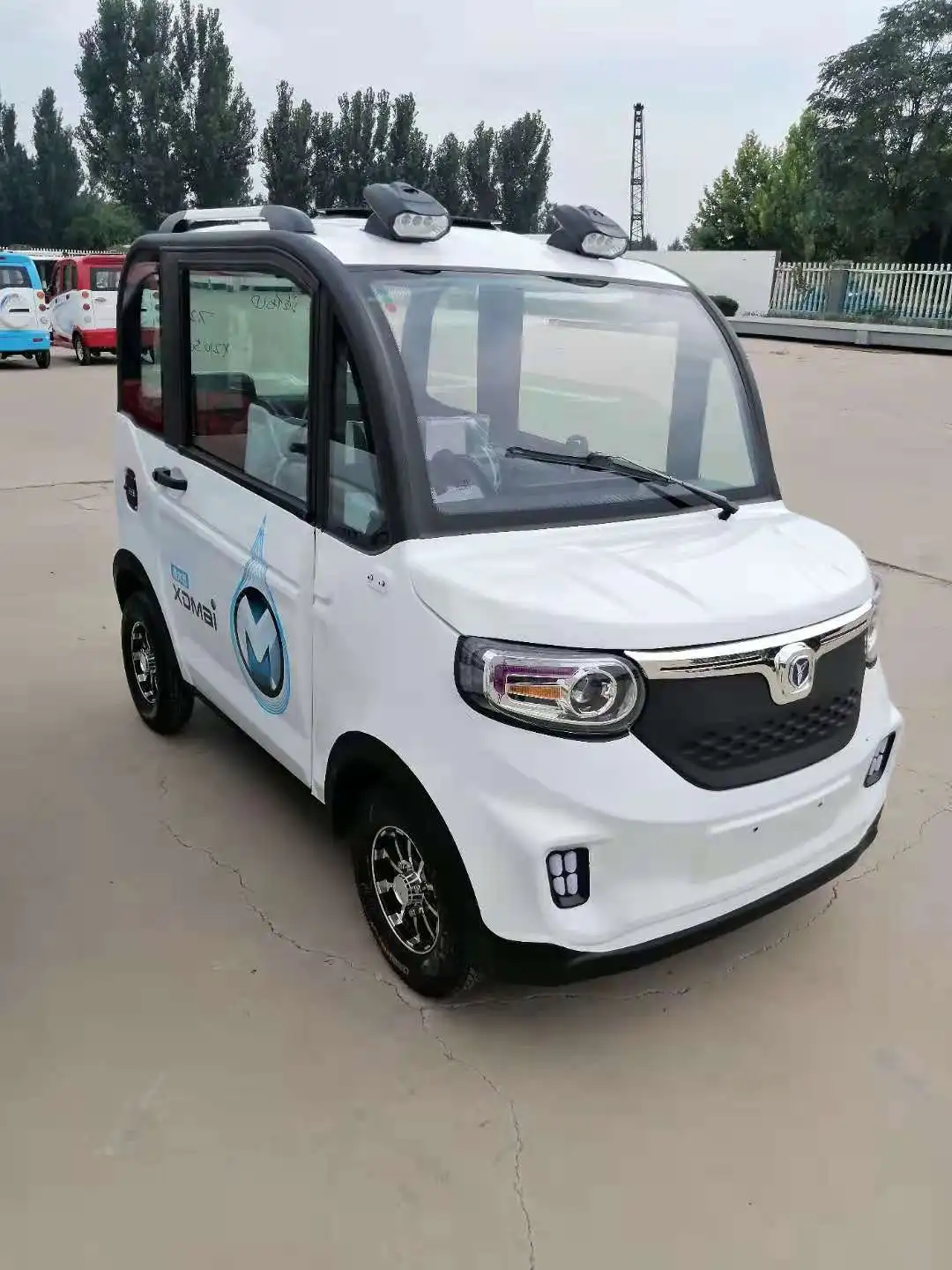 Smart Mini Electric Car - 4 Seats, 60-70km Range