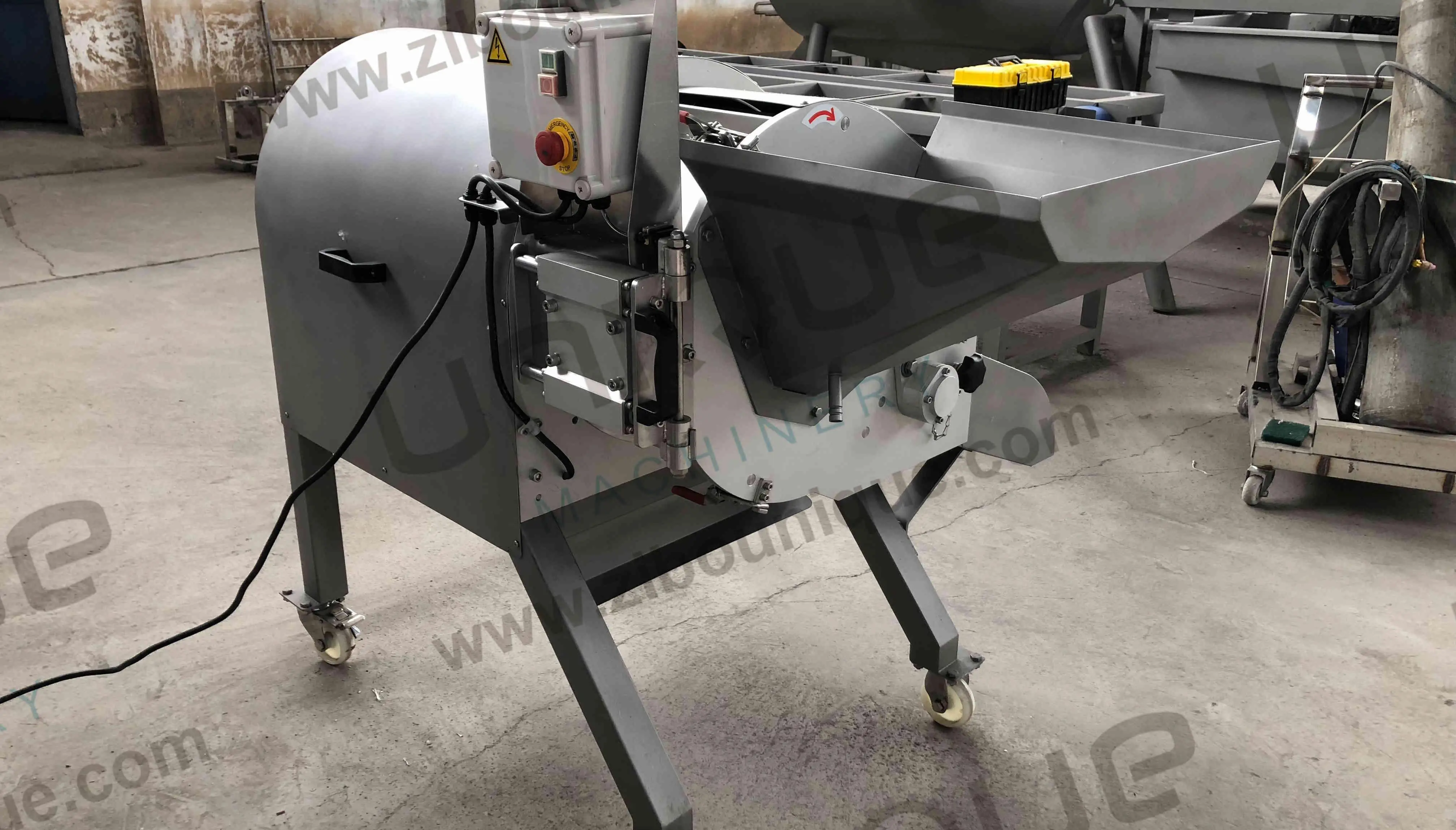304 Stainless Steel Carrot Destoner - Commercial Potato Dicing Machine