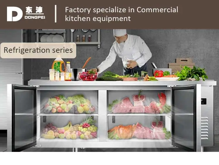 Commercial Restaurant Kitchen Refrigerator Restaurant Fridge ...