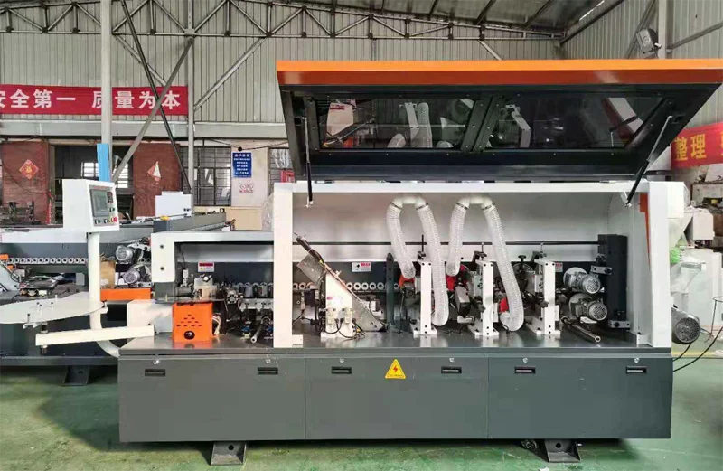 Melamine Plywood MDF PVC Wood Board Edge Bander Full Automatic Pre ...