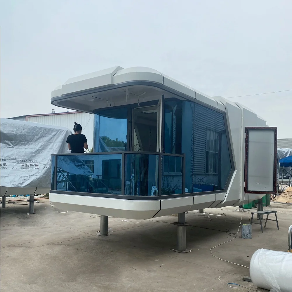 Modern Intelligent Luxury Prefab Modular House Prefabricated Cabin Tiny ...