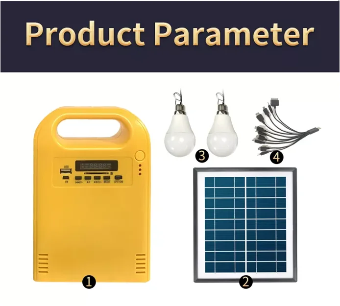 Portable Solar Panel Kit Solar Charging System Solar Lighting System ...
