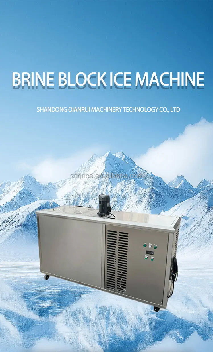 Food - Grade Brine Block Ice Machine: Safe Ice for the Food Industry ...