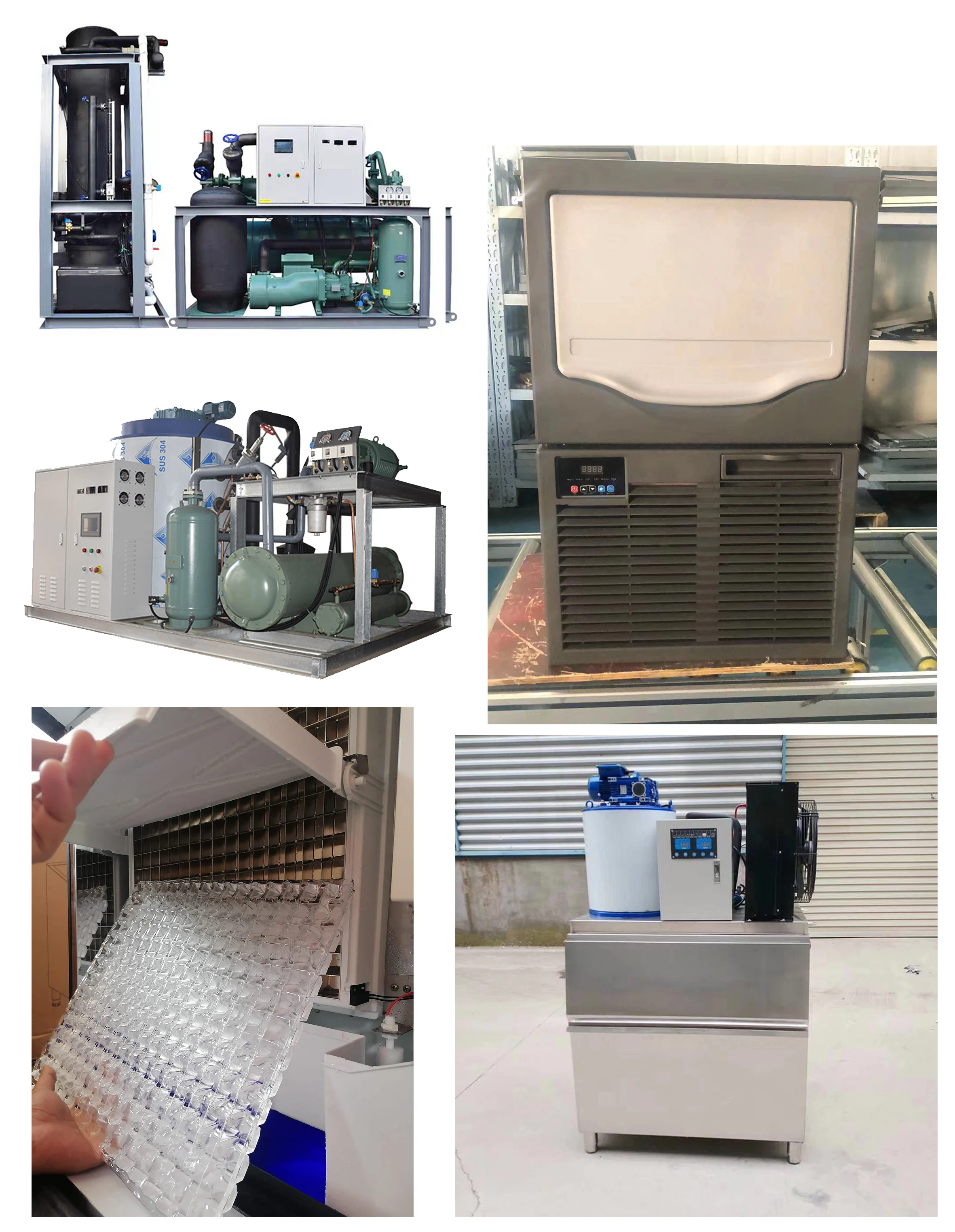 Ruixue 335W Stainless Steel Ice Maker - Efficient & Durable