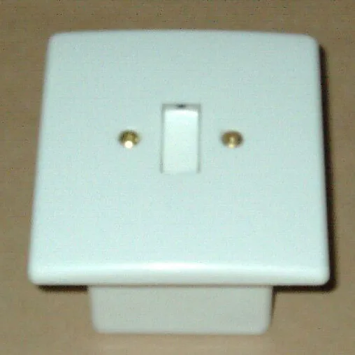 IMPA 793092 Synthetic Resin Cabin Seesaw Switch - Single Flush Type