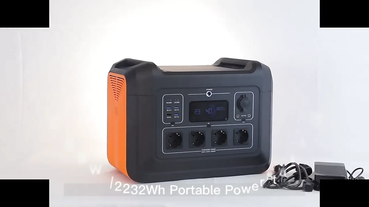 2400w Camping Powerstation Tragbare Kraftwerk 48v Lifepo4 Battery 2000w ...