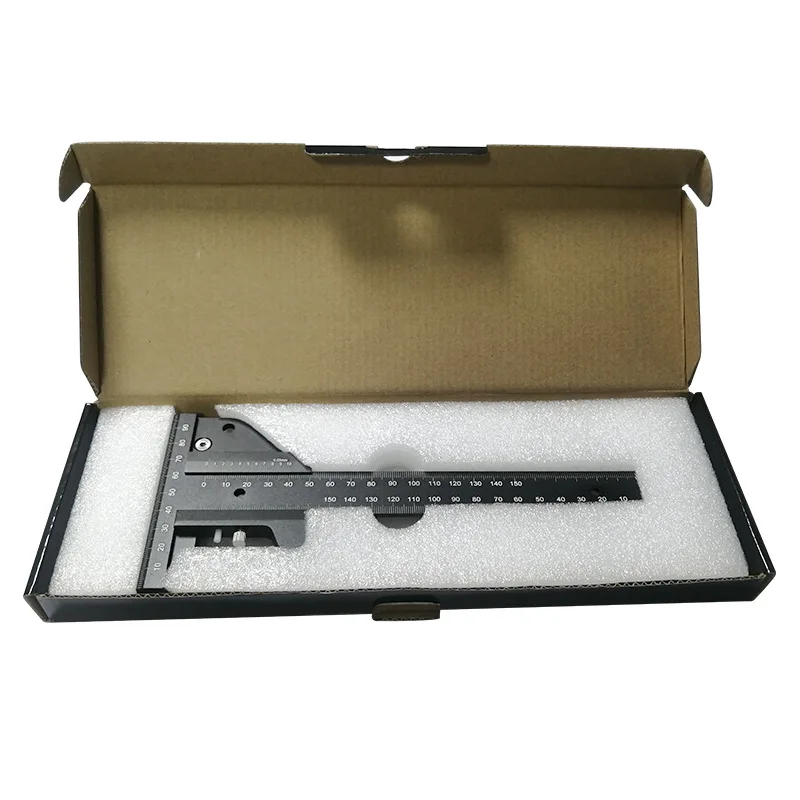 T Type High Precision Multifunctional Woodworking Ruler Scriber ...