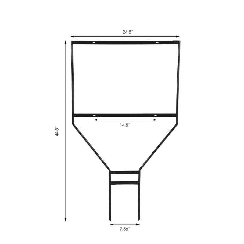 Outdoor Display H Frame Display Sign Holder Real Estate Metal Sign ...