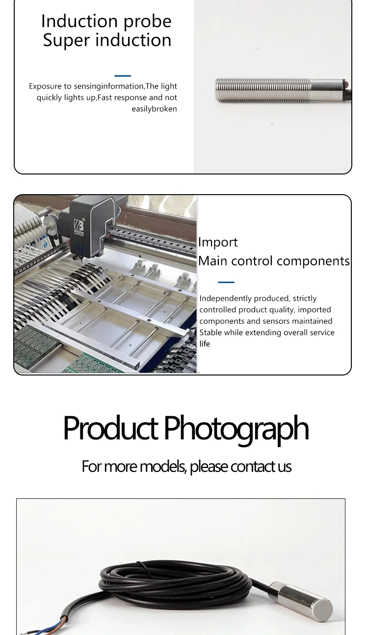 Proximity Sensor 24V - 4mm Detection Distance NPN NC