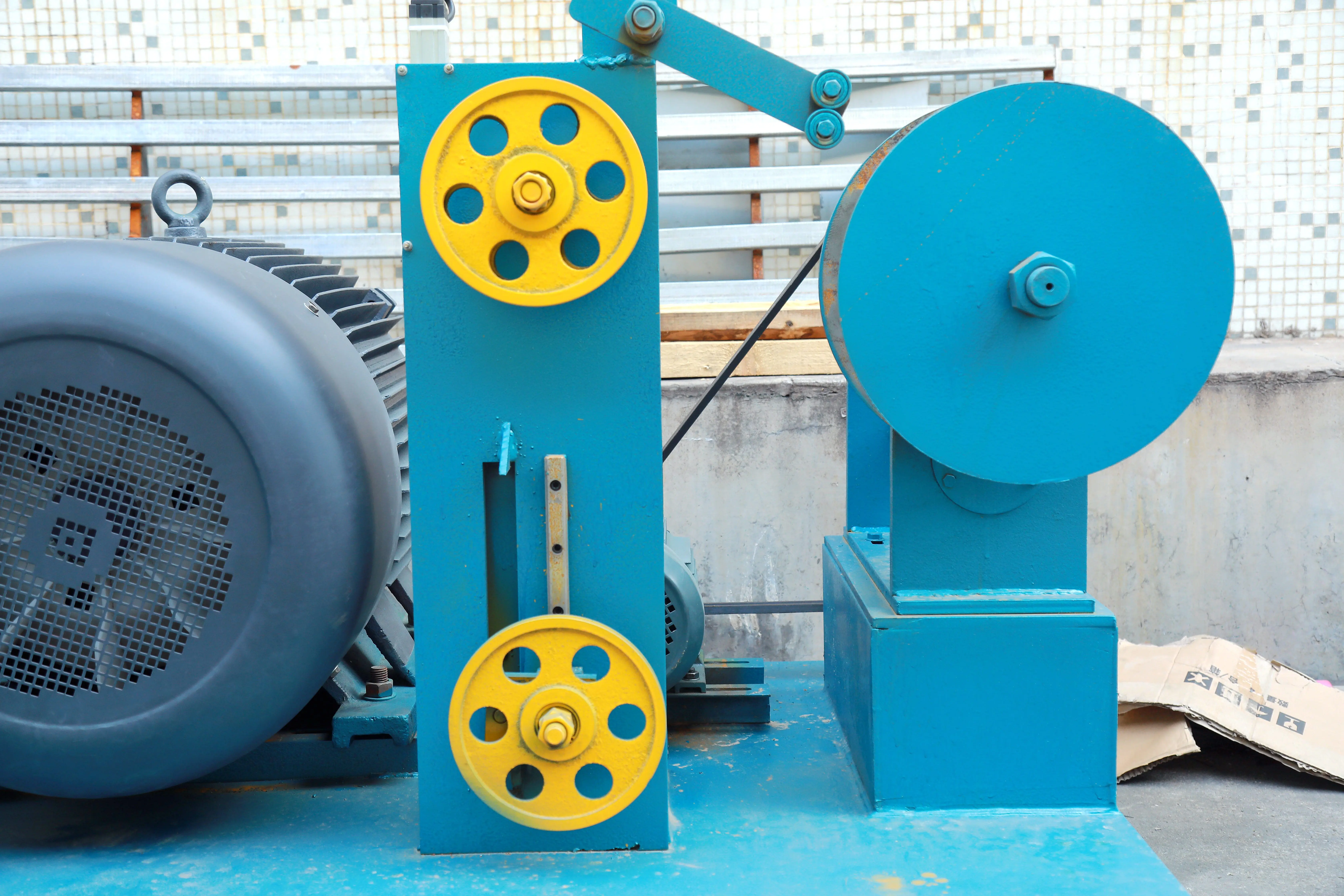 Galvanized Iron Staple Wire Drawing Machine - High Prod