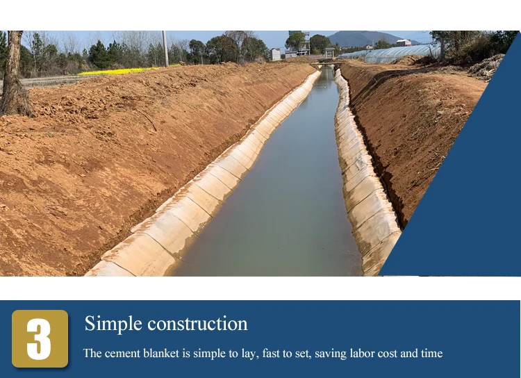 TENGLU Cement Canvas - Durable Slope Protection Solutions