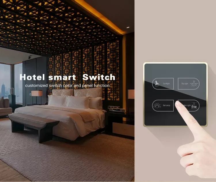 Orbita Rcu/grms Touch Screen Panel For Hotel Guest Room Management ...