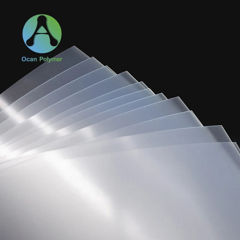 Printable Matte Transparent Pvc Sheet For Business Card - Buy Pvc Sheet ...