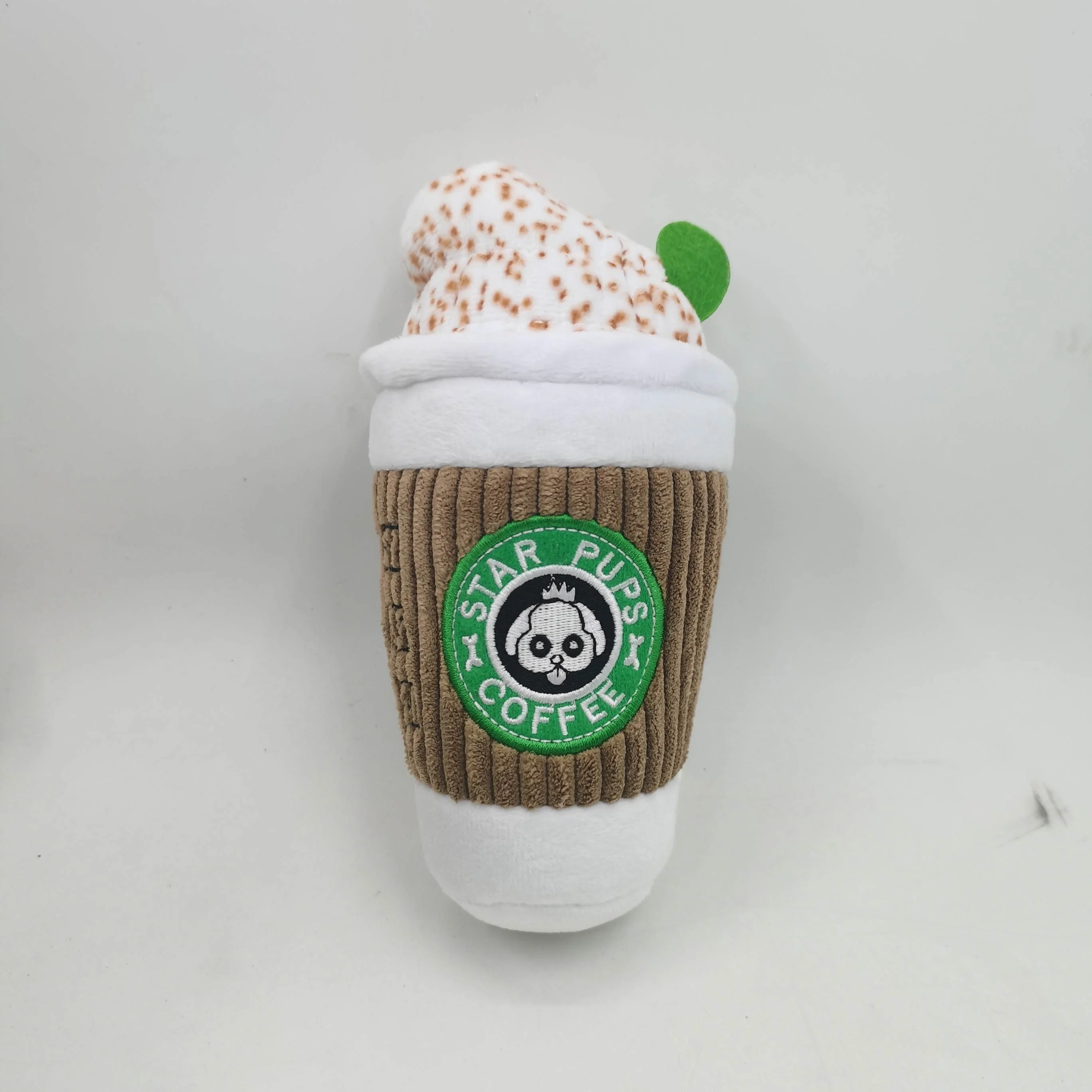 Star Pups Coffee Dog Toy Pup'kin Spice Latte Funny Dog Toys - Plush ...