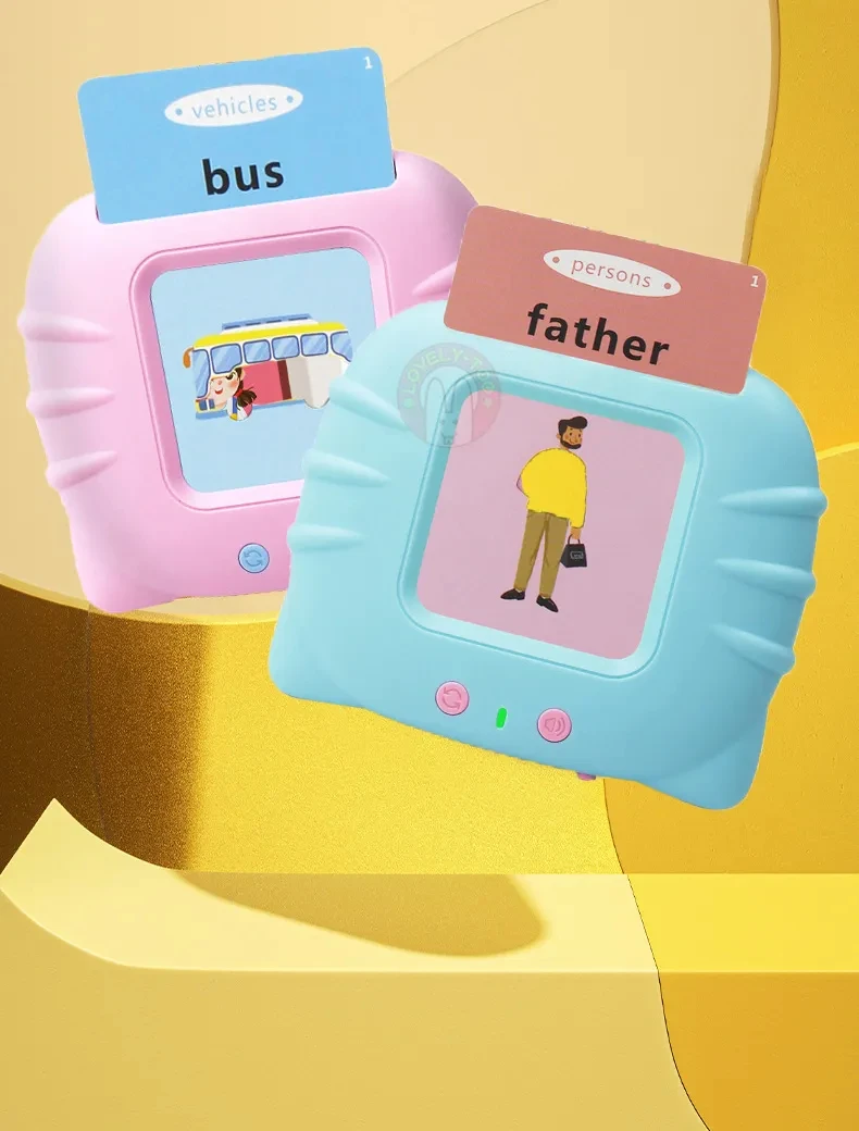 Multiple-language Learning Cards Device Talking Flash Card Machine ...